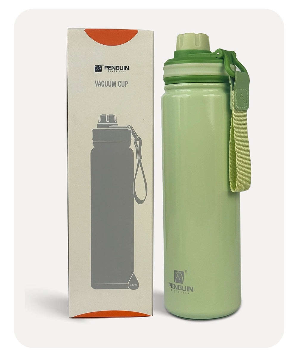 Penguin Flask Bottle - Green - 750ml – flasko.pk